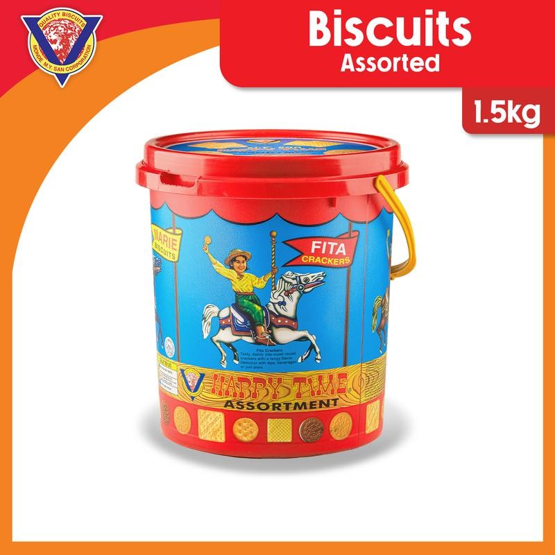 MY San Happy Time Assortment Biscuits 1.5kg | Shopee Philippines