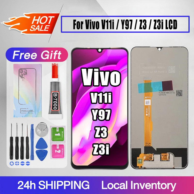 Techparts LCD For Vivo V11i / Y97 / Z3 / Z3i + Screen parts + Free ...