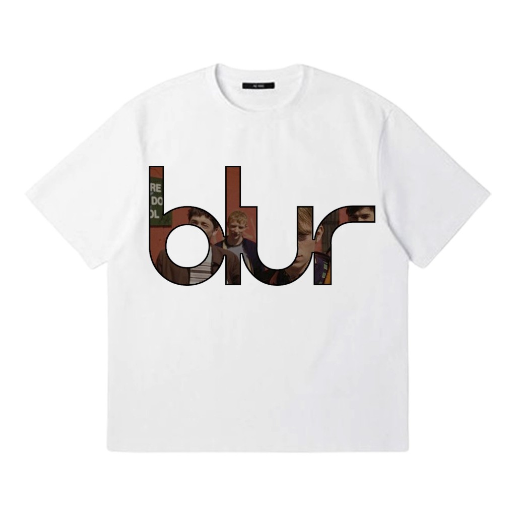 Britpop Blur band t-shirt, premium cotton combed design 24s high ...