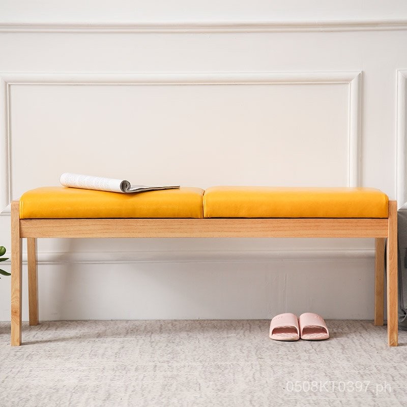 Cushion Bench Stool Long Dining Table Stool Shoe Changing Stool Solid ...