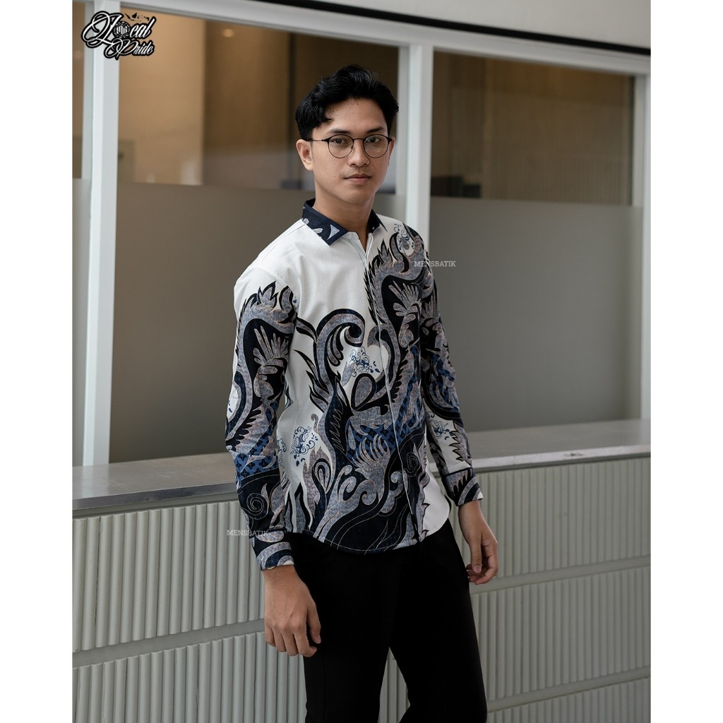 KEMEJA MENSBATIK - Kawung Prabakesa - men's batik - batik shirt ...