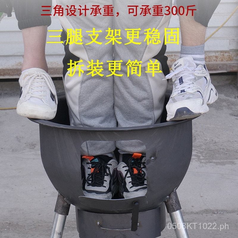 Household Wood-Burning Large Pot Ground Firewood Stove Pot New Outdoor ...