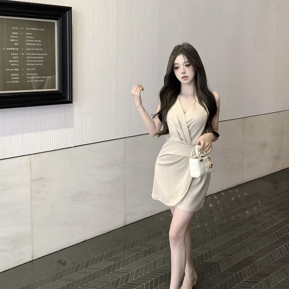 150kg Large Size Slightly Fat mm Girl Sweet Cross V-Neck Gentle Fairy ...