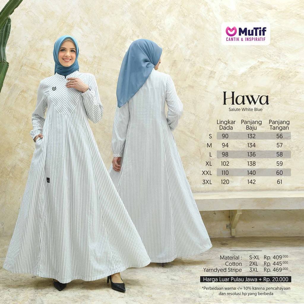 Muslim Couple Clothes Gamis Mutif Hawa (couple Hawa) by Mutif | Shopee ...
