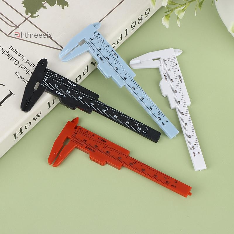 sujian111 1pc Portable Dual Scale 0-80MM Plastic Eyebrow Measuring ...