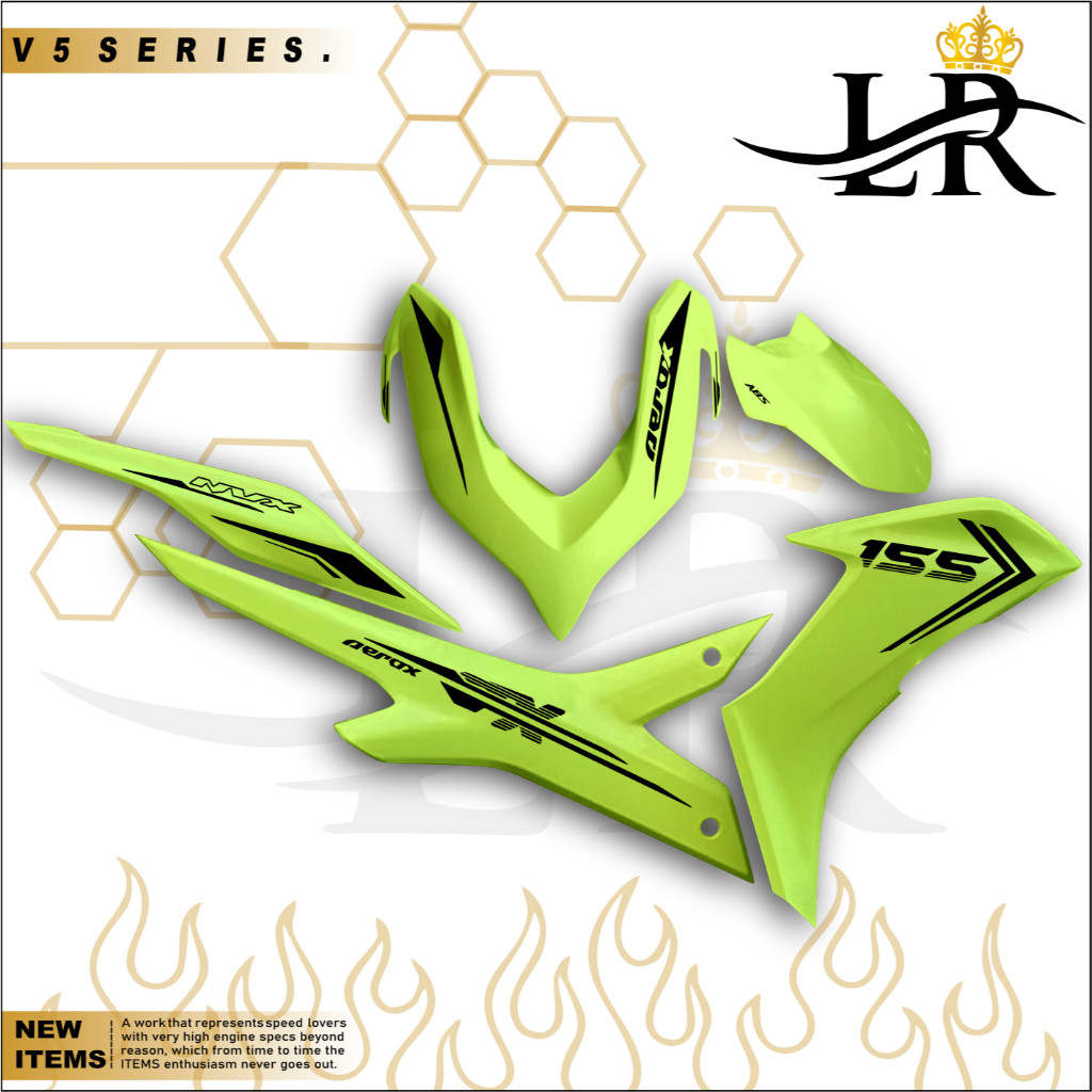 New AEROX STRIPING STICKER 155 NEW AEROX VARIATION STRIPING 2019-2024 ...
