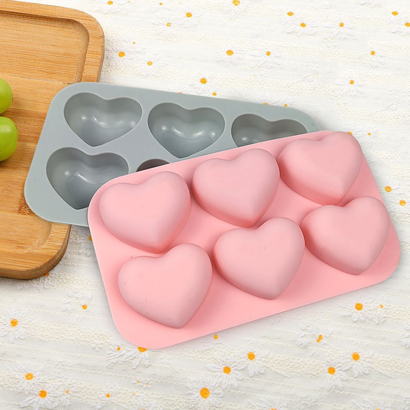 6-Panel Chocolate Pastry Mold Kitchen Baking Accessories Tool Holiday ...