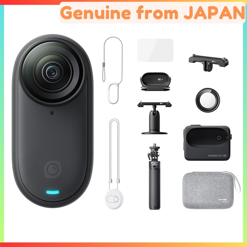 Insta360 GO 3S - 4K Mini Wearable Vlog Video Camera Kit - 128GB ...