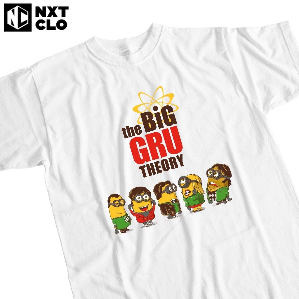 CARTOON SHIRT - THE MINIONS BIG BANG THEORY - BIG GRU THEORY - FOR MEN ...