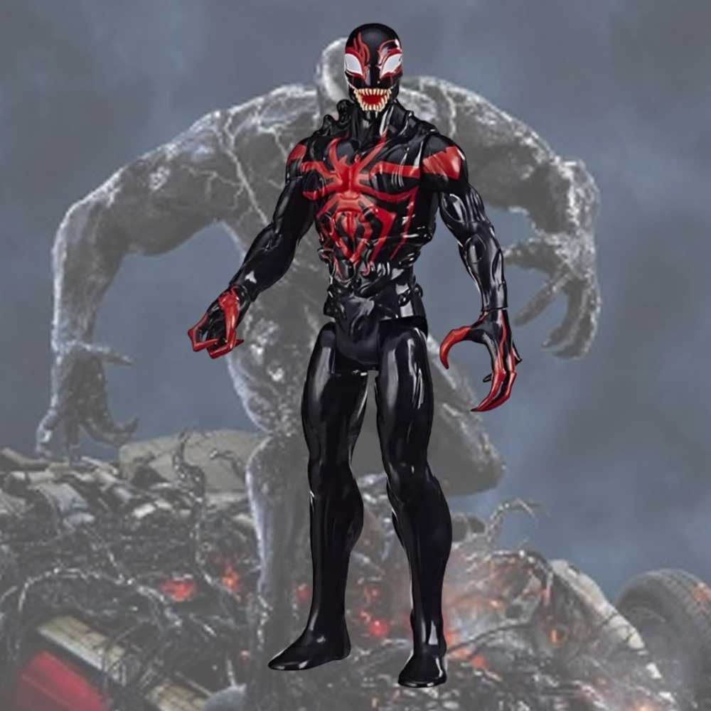 Marvel Spider-Man Max Venom Action Figure Titan Hero Series Collectible ...
