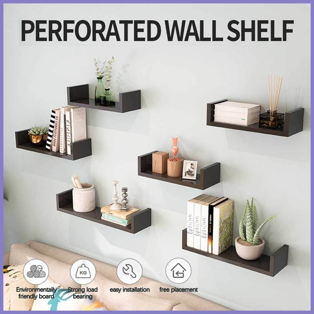 3PCS/set=Dv'Floating@bz.Wall>BV)Shelf}SM)Storage}Kt)Rack}Sb)Wall}vj ...