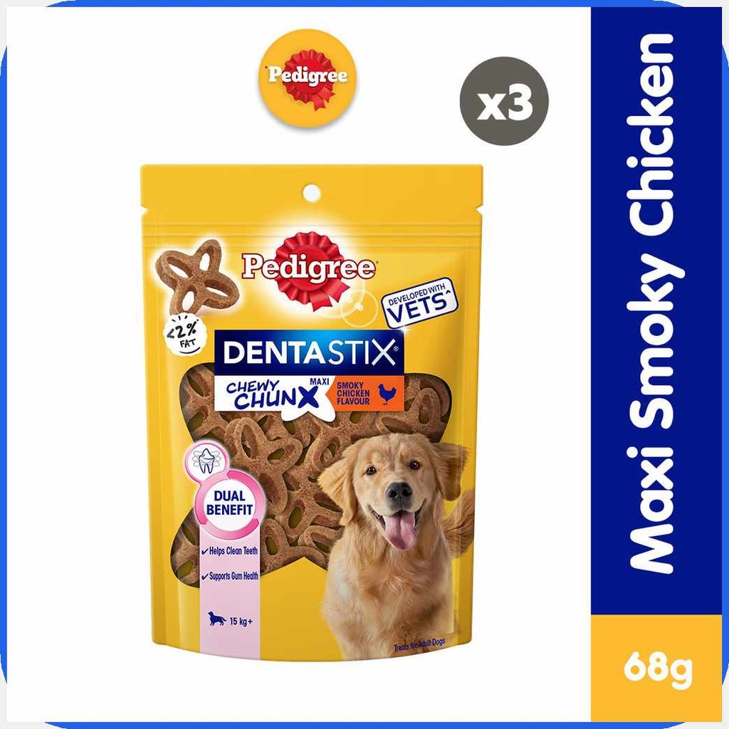 PEDIGREE$u/Dentastix$A/Chewy$Yl/Chunx$FU/Dog$MV/Treats%fg:For%HN:Large ...