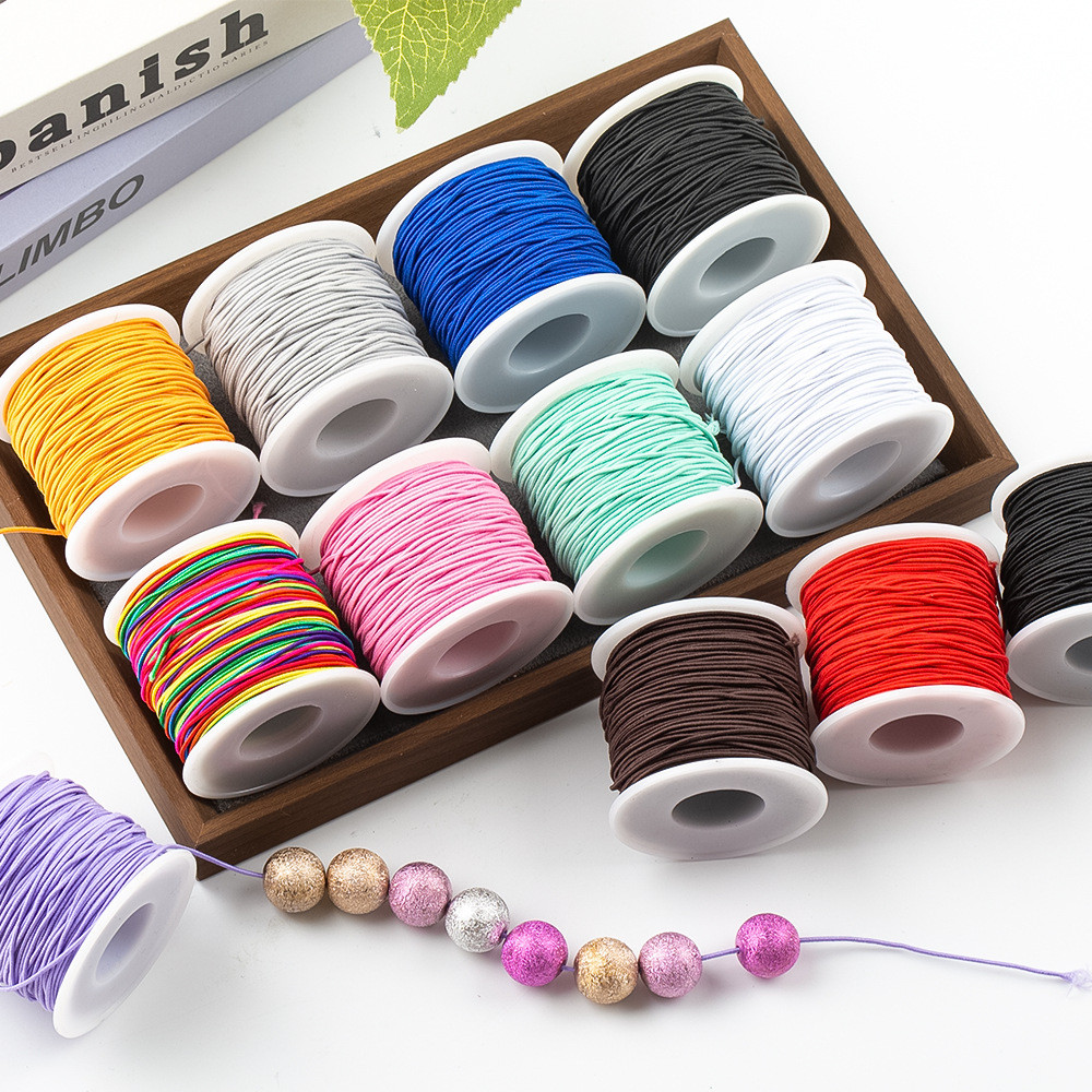 1Roll 0.8mm*20m Weave Thread Nylon Cord Not Elastic DIY For Necklace ...