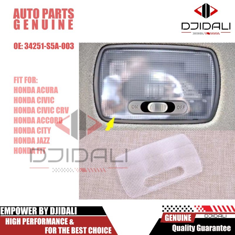 New Rear Dome Lamp Reading Light Lens Housing Cover Shell 34251-S5A-003 ...
