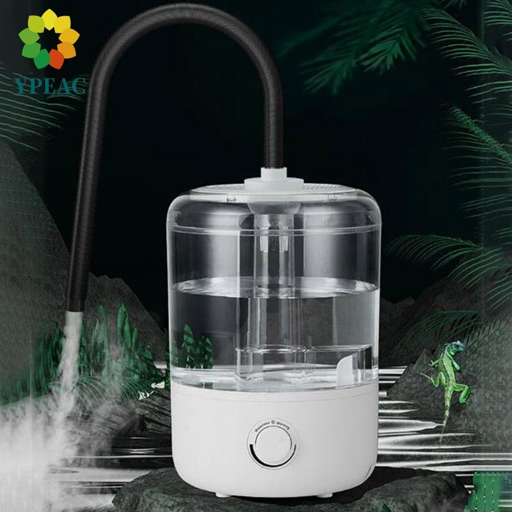 YPEAC Reptile Humidifier, 4 Liters Double Tube Reptile Fogger, Pet Fog ...