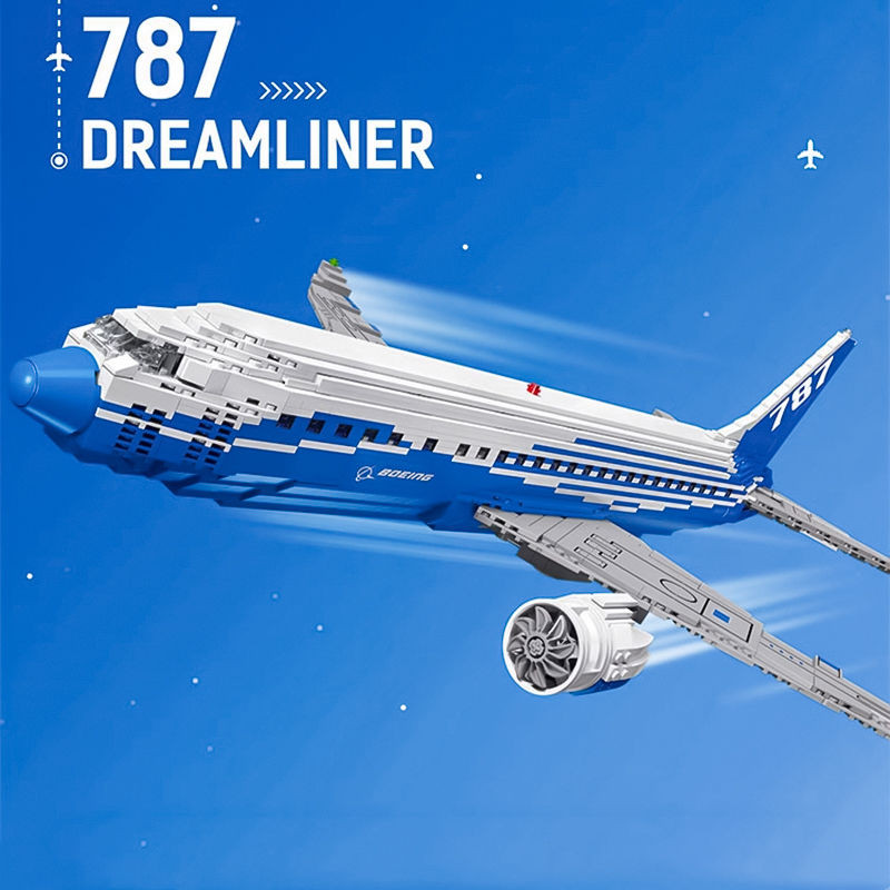 Compatible with Lego Passenger Transport Airplane Concord Style ...