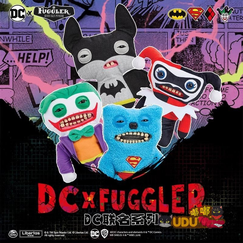 Fun fuggler Cute Tooth Monster Doll DC Joint Batman Tooth Monster Doll ...