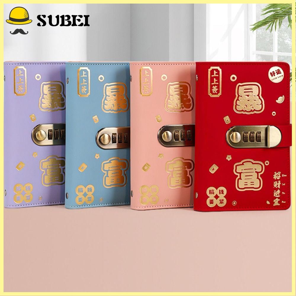 SUBEI1I 100 Envelopes Money Saving Challeng, Save Money With Password ...