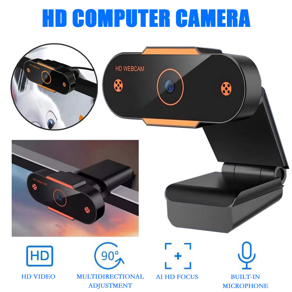 HD Webcam 1080P Full HD Video Calling USB Web Camera With Noise ...