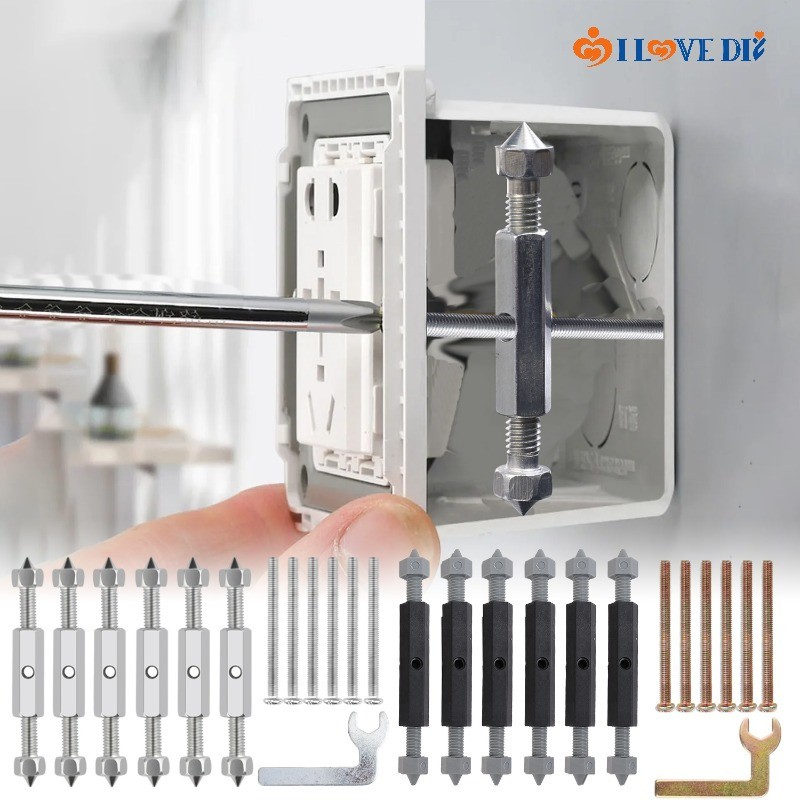 86 Type Switch Socket Cassette Screws Support Rod - Wall Mount Switch ...