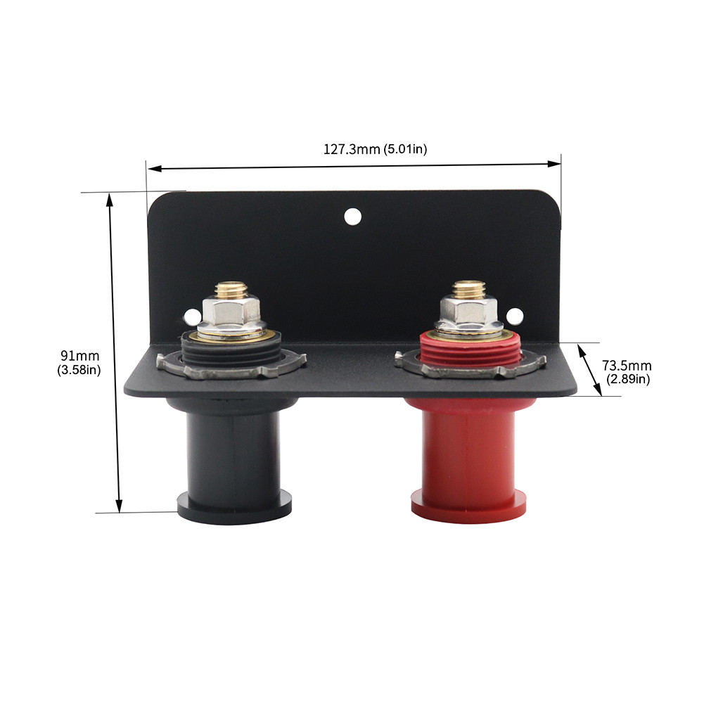Battery Relocation Kit Remote Battery Jumper Post Terminal Copper Car ...