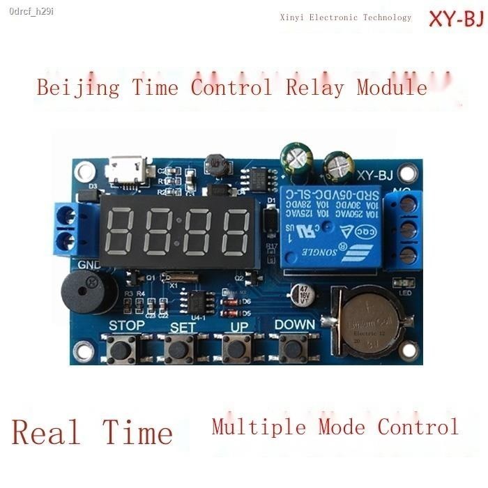 Real-time relay timing synchronization with clock/time control/delay ...