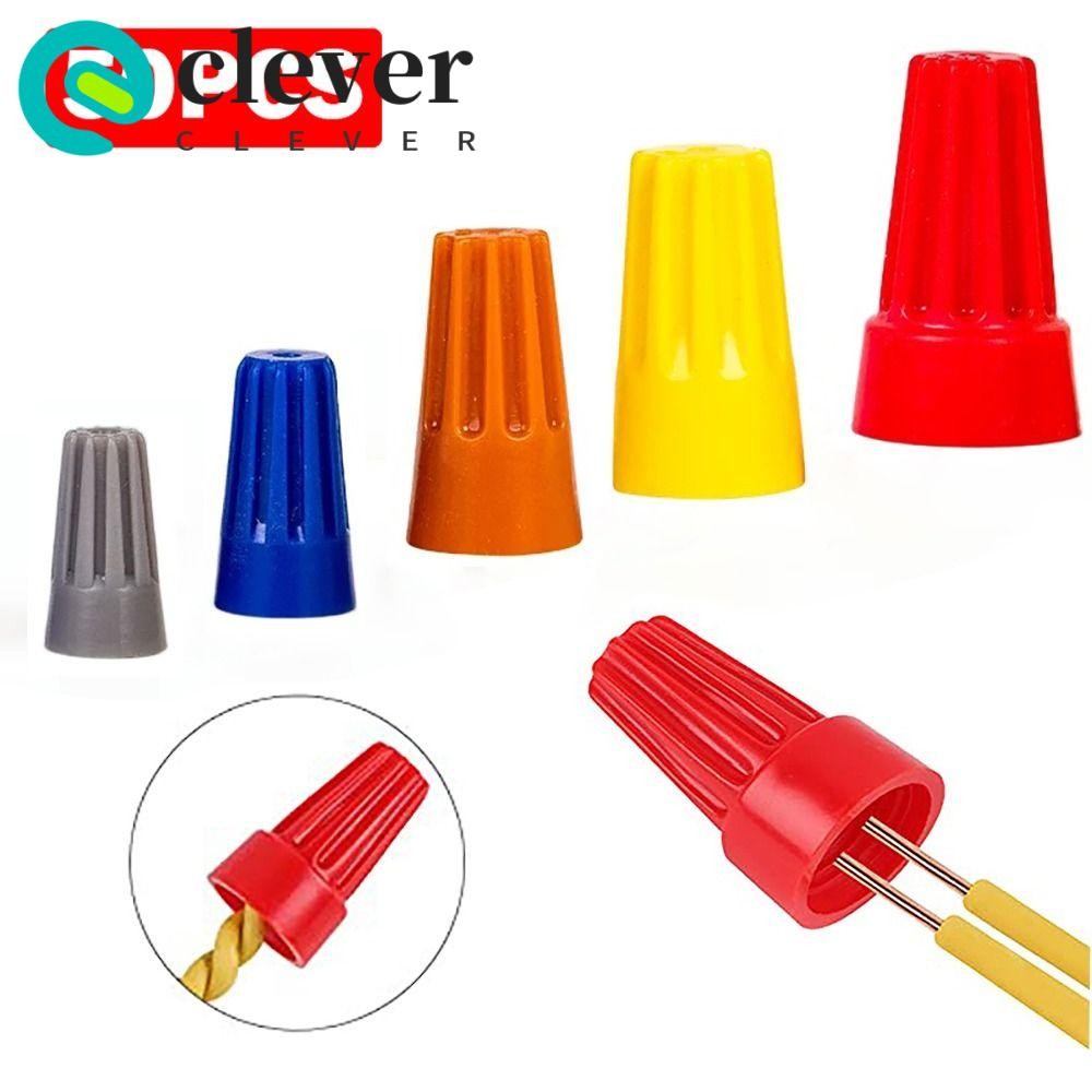 CLEVER Wire Caps, Colorful Nylon Wire Connectors Nuts, End Cap ...