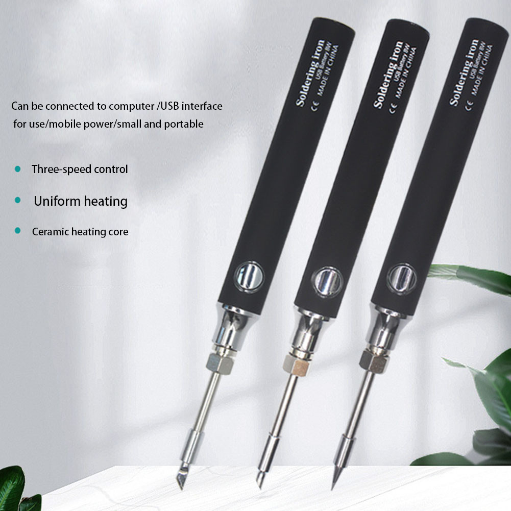 Wireless Soldering Iron Kit Rechargeable Electric Solder Iron Welding ...