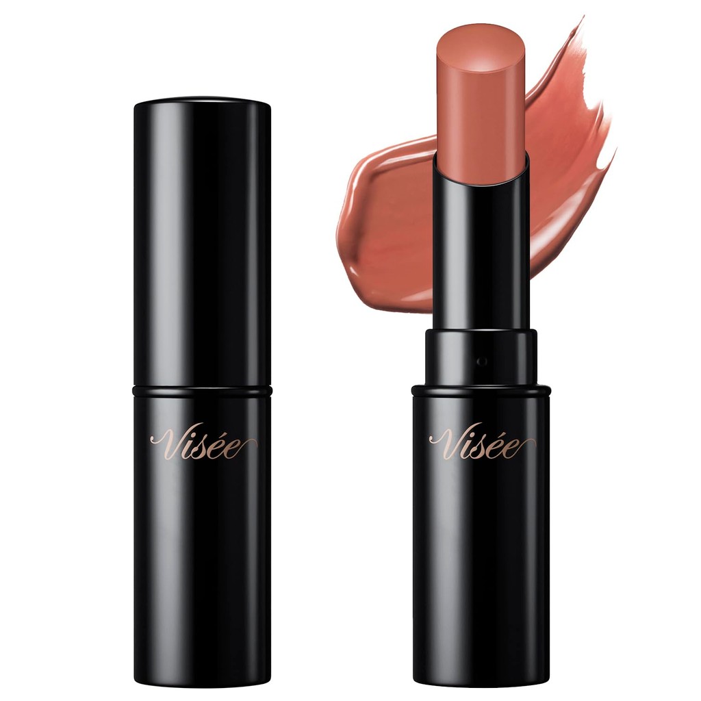 Visee Lipstick BE351 Peach Blush 3.8g Glossy Lip Color Serum Formula | Shopee Philippines