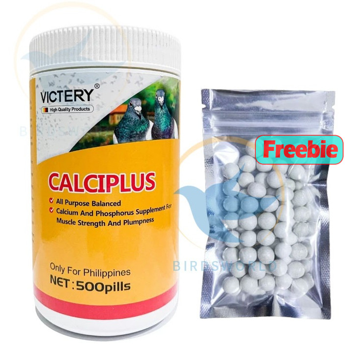 Victery Calciplus Pills 50/100/250 Pills for Racing Pigeon magandang ...