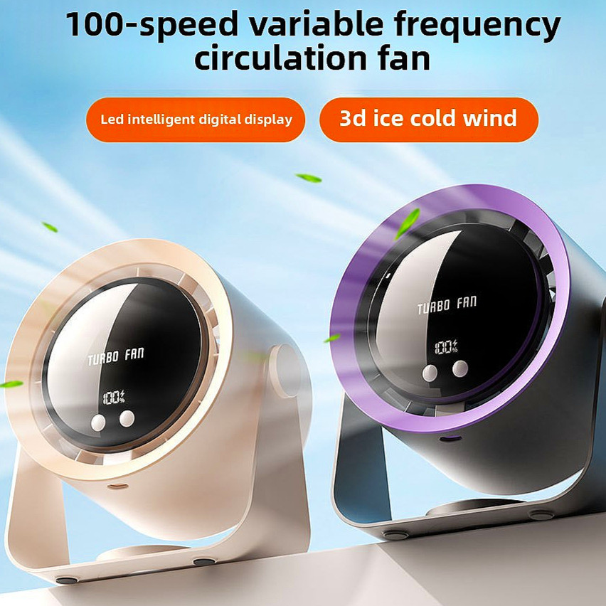 The Newelectric Turbo Fan Wireless Cool Air Circulator Fan USB ...