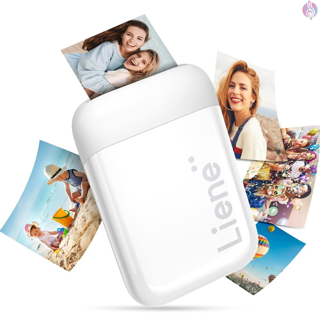 Liene Kiwi 2x3 Inch Mini Photo Printer Wireless Smartphone Instant ...