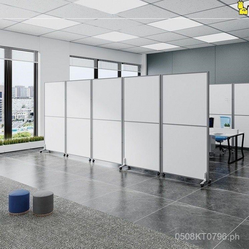 Folding Office Mobile Partition Wall Simple Push-Pull Factory Workshop ...