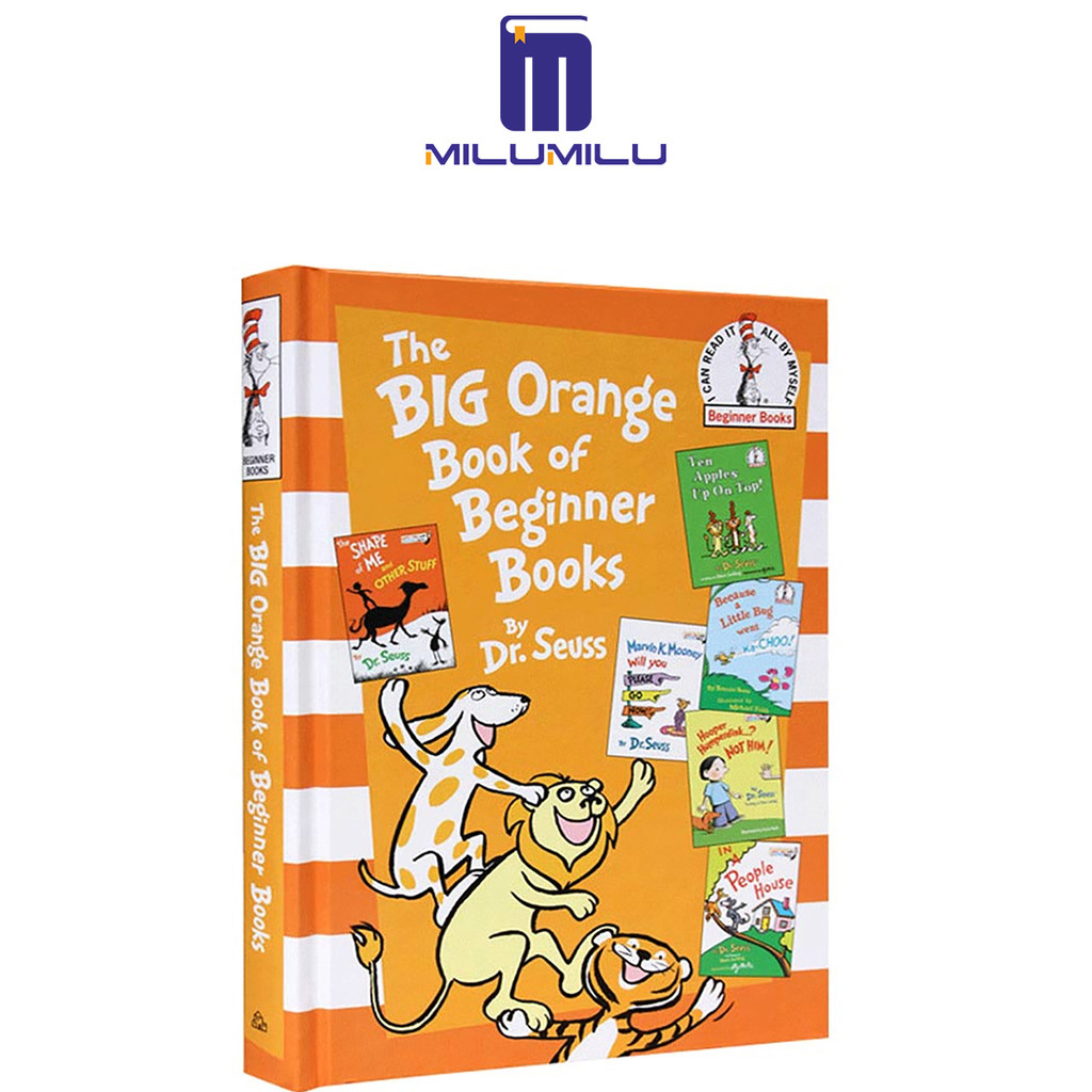 milu Dr Seuss The Big Orange Book of Beginner Books Hardcover Picture ...
