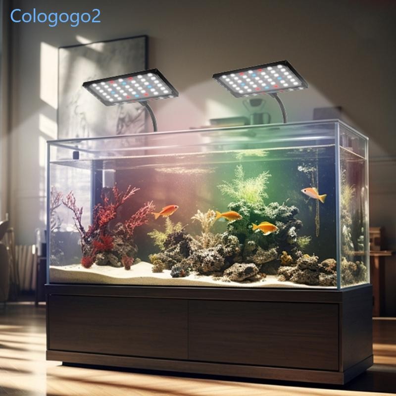 Cologogo2 LED Aquariums Light Full Spectrum Clip On Lamp for Open ...