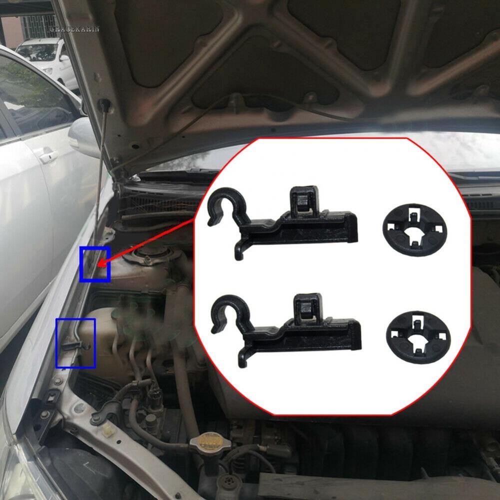 【GRCEKRIN】 Prop Rod Clip Grommet For Toyota Hood Support Rod Clamp ...