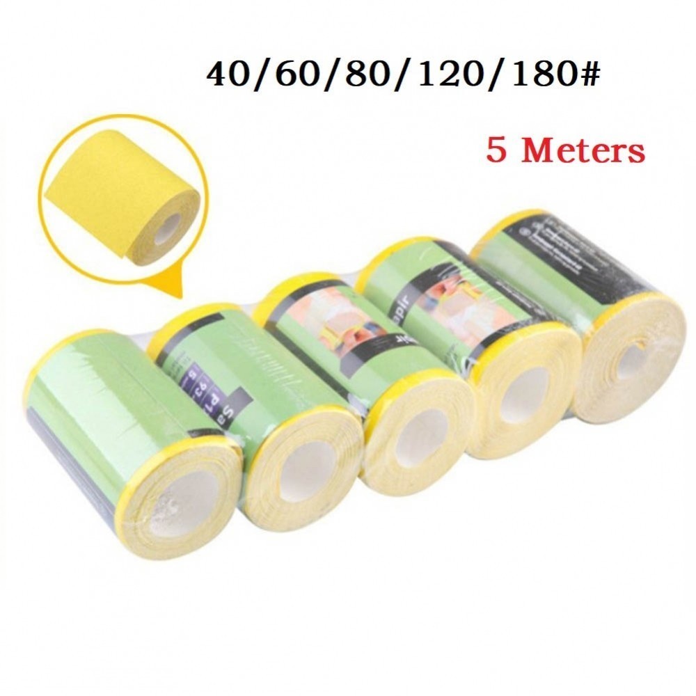 Sandpaper 5M/roll Polishing Tools Sand Paper Sanding Roll High Quality ...