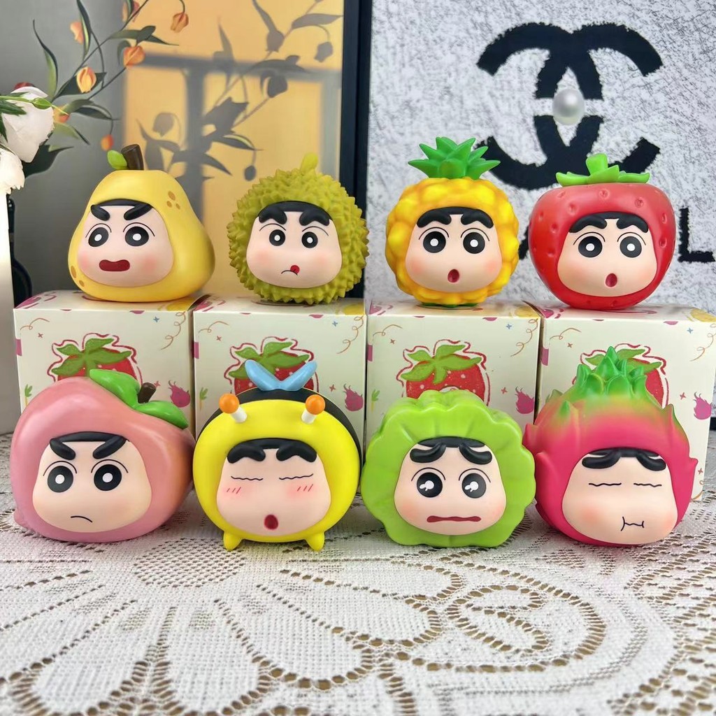 Crayon Little New Cos Fruit Little New Funny Series Cute Creative Tide ...