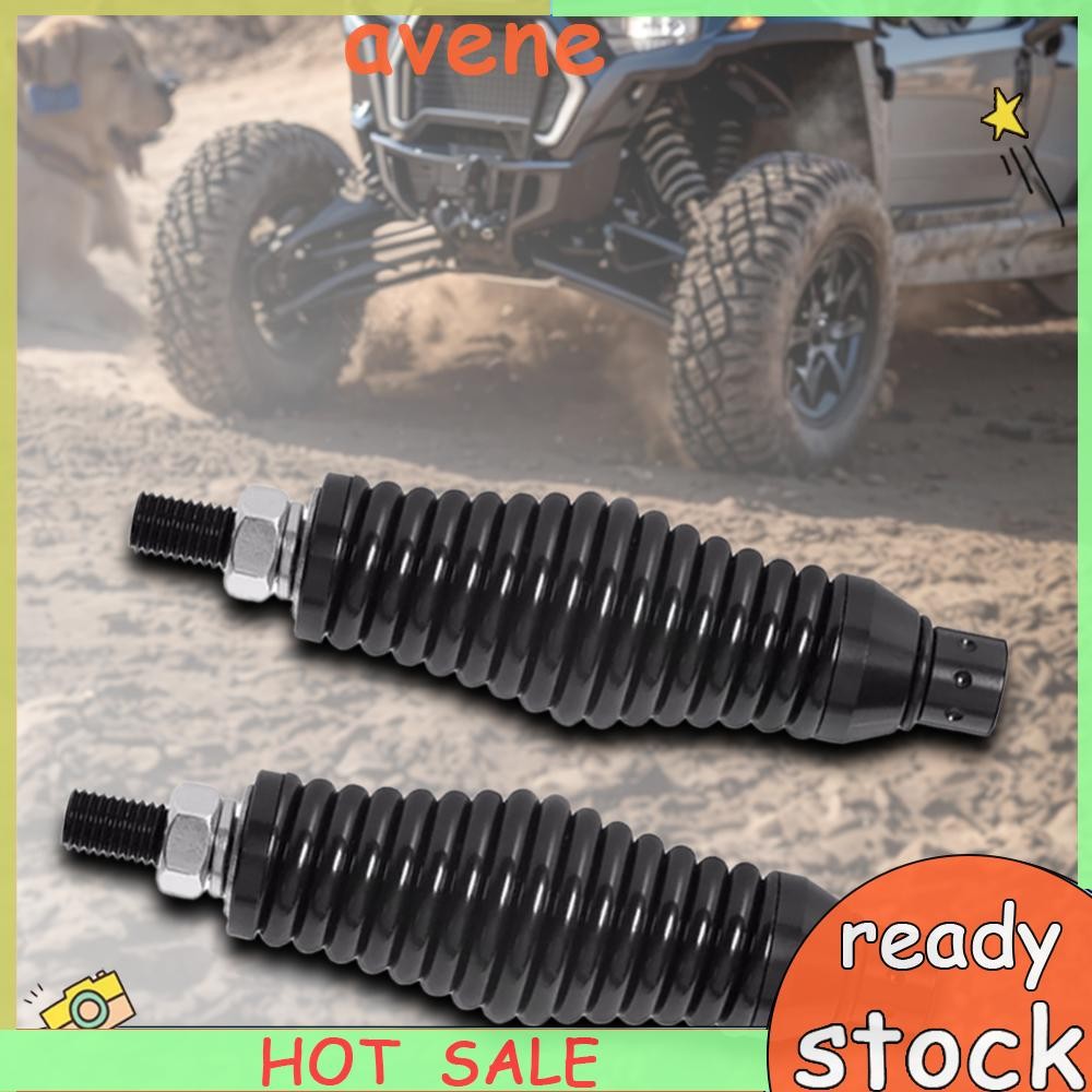 2 LED Quick Release Antenna Kit Spiral Whip Light Mounting Base for ATV ...