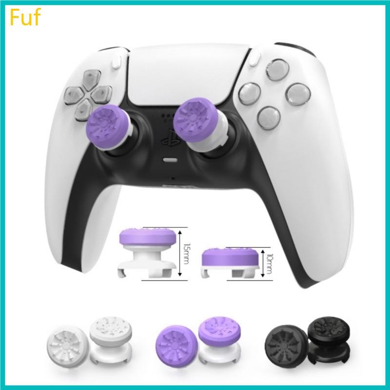 Fuf Rise Analog Joysticks Caps Enhances Grip Comfort for P5 P4 Game ...