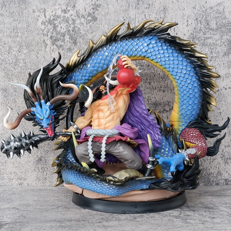 One Piece Black Pearl Kaido Figure Dragon Shape Kaido Wano Country Four ...