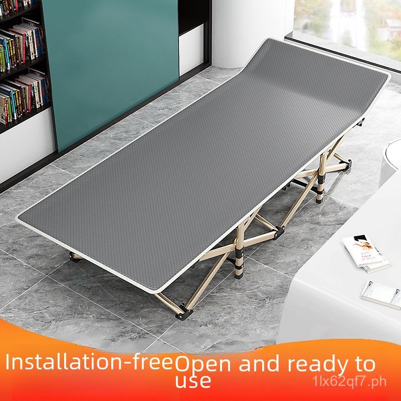 Hot Push Folding Bed Single Bed Recliner Office Noon Break Bed Simple ...