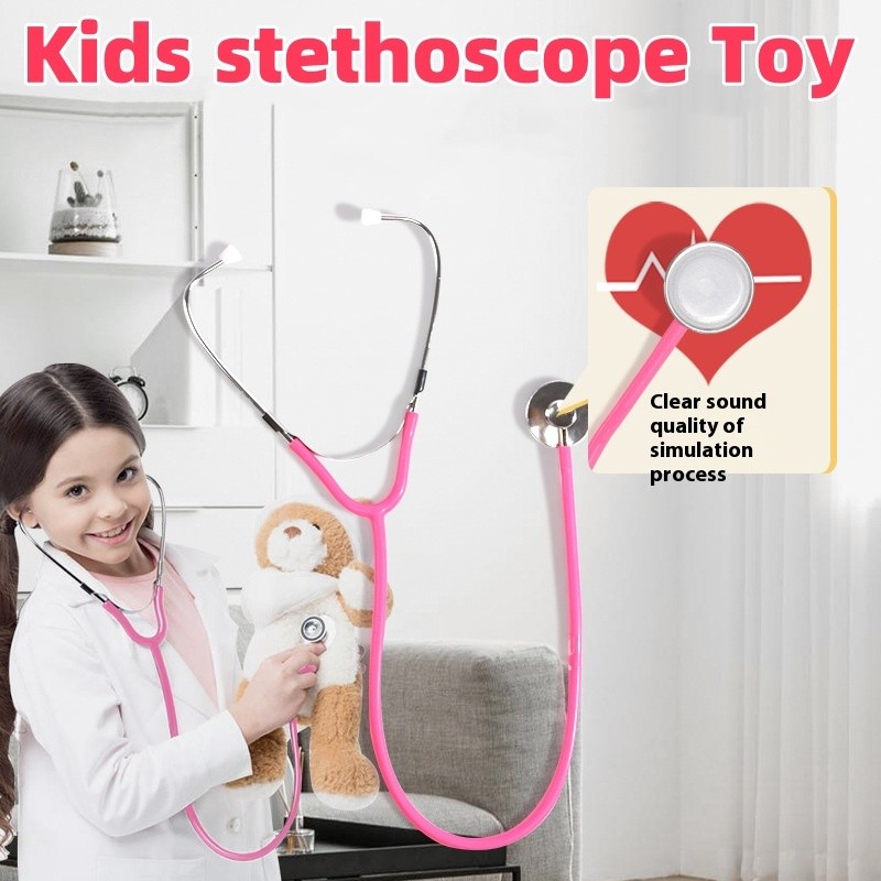 Doctor Nurse Cosplay Kids Stethoscope Uniforms Role Play Dress Up Kits ...