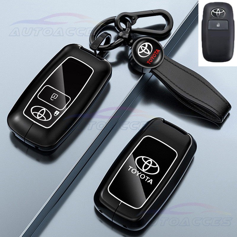 Zinc Alloy Car Remote Key Case Cover For Toyota Raize / Toyota Avanza ...