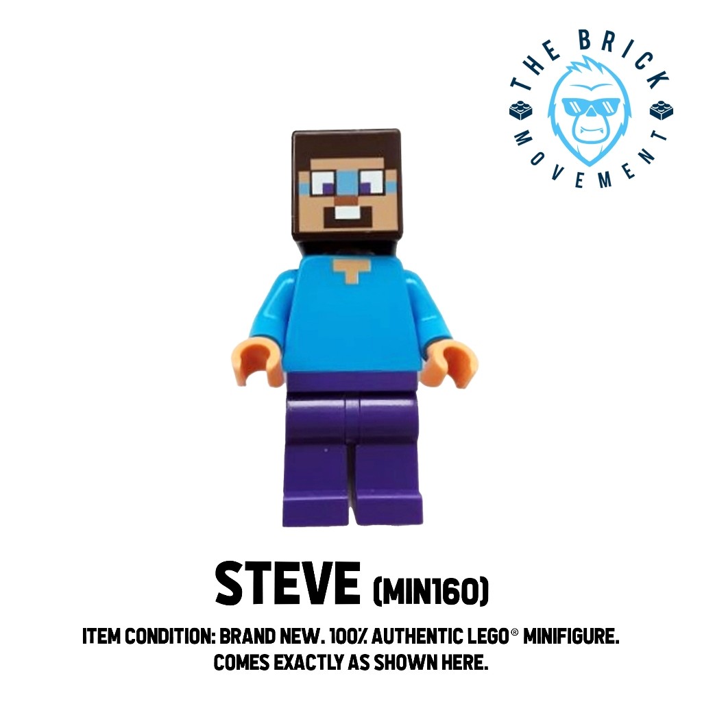 MINECRAFT Steve Minifigure | Shopee Philippines