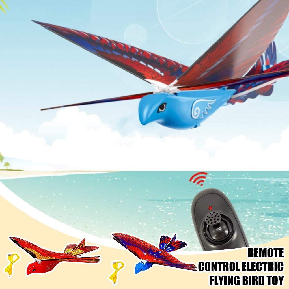 Better_Life New Remote-controlled Flying Bird Toy Electric Bird With ...