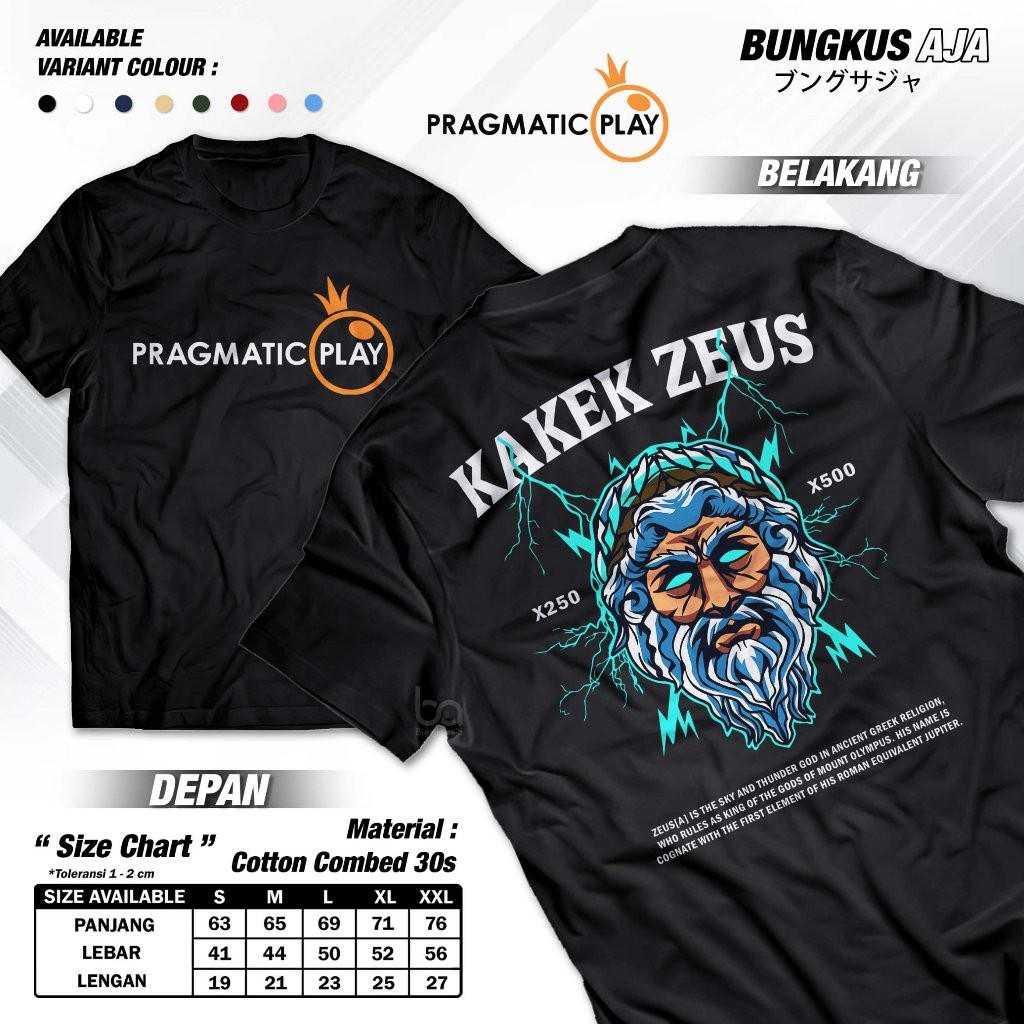 Zeus Gates Of Olympus Pragmatic Play Tshirt Grandpa Slot Game Zeus ...