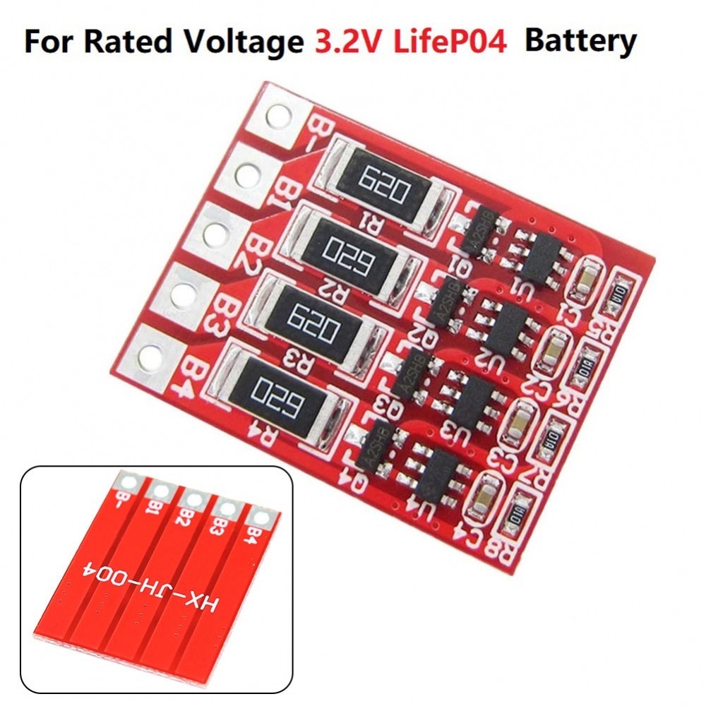 BMS 4S 12 8V Lithium Iron Battery Protection Board for Polymer Lithium ...