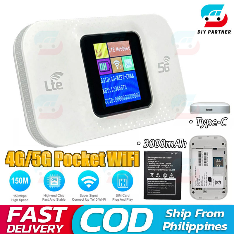 【NEW】MF680 4G LTE 5G Pocket WiFi Openline Hotspot Router Modem ...