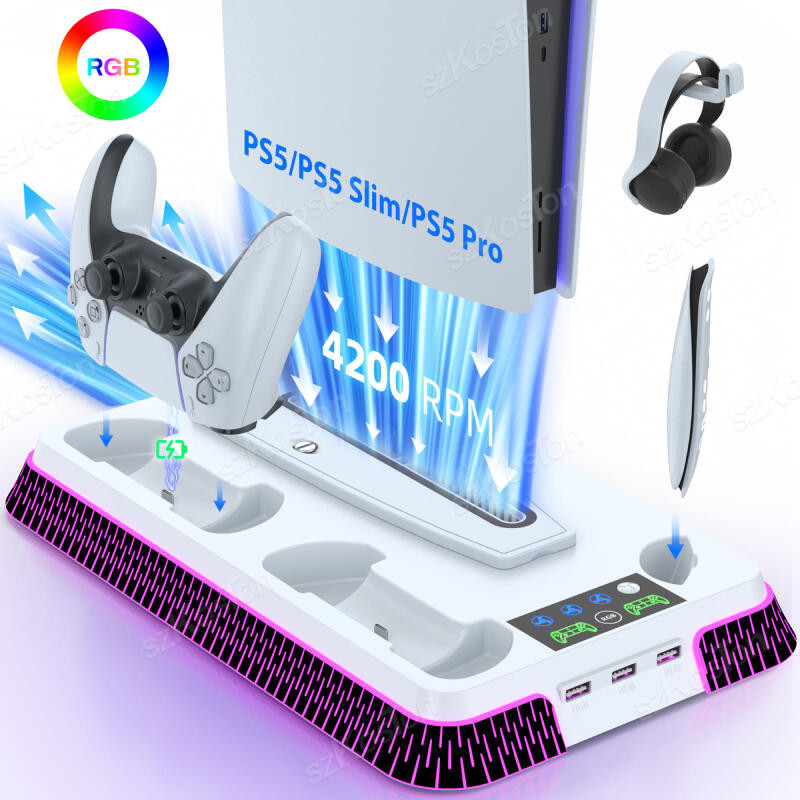 [READY STOCK] Controller Charging Station for PS5 / PS5 Pro / PS5 Slim ...